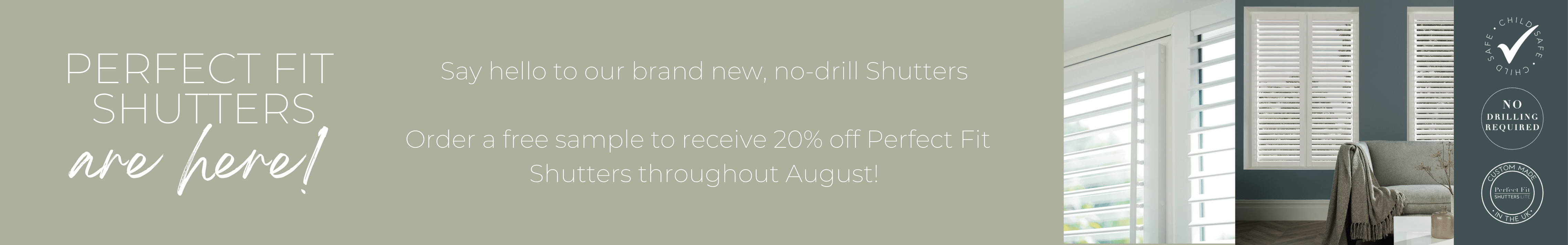 Perfect Fit Shutters - Perfect Fit Blinds