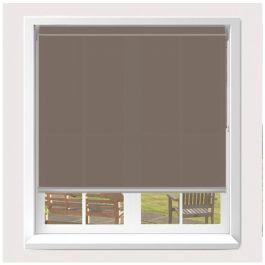 Open Cassette 40mm Splash Portabello Roller Blind With Satin Cassette