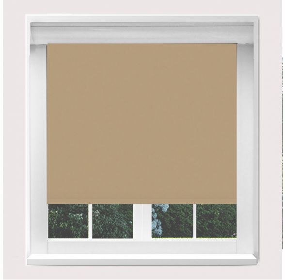 Banlight Duo Fr Old Gold Blockout Roller Blind