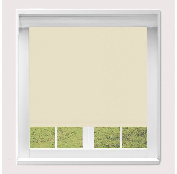 Banlight Duo Fr Vanilla Blockout Roller Blind