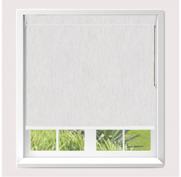 Open Cassette 70 Linenweave Moonstone Roller Blind