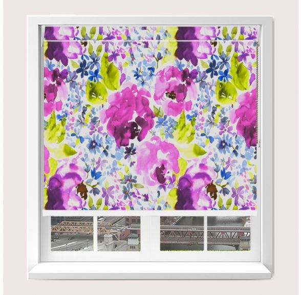 Open Cassette 70 Lucia Blackout Bright Roller Blind