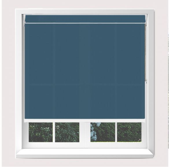Open Cassette 70 Splash Sapphire Roller Blind