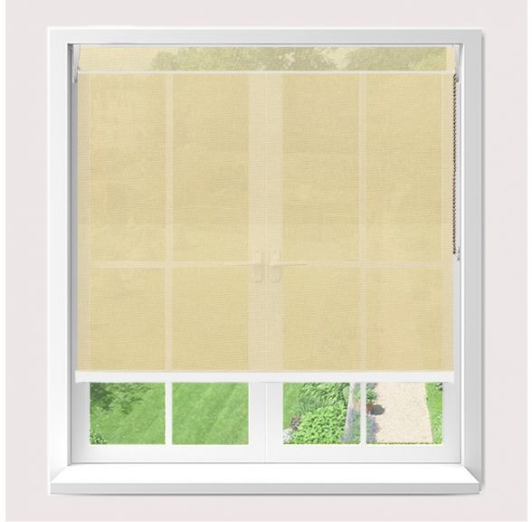 Open Cassette 70 Voile Cream Roller Blind