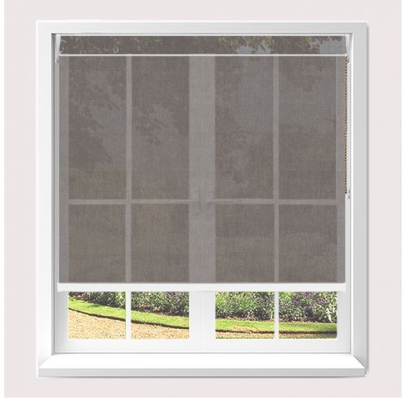 Open Cassette 70 Voile Moondust Roller Blind