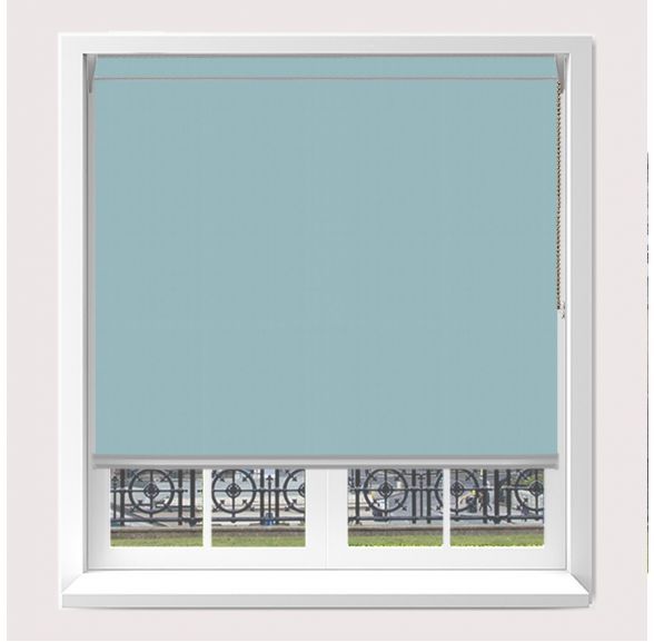 Open Cassette 40mm Splash Tropez Roller Blind With Satin Cassette