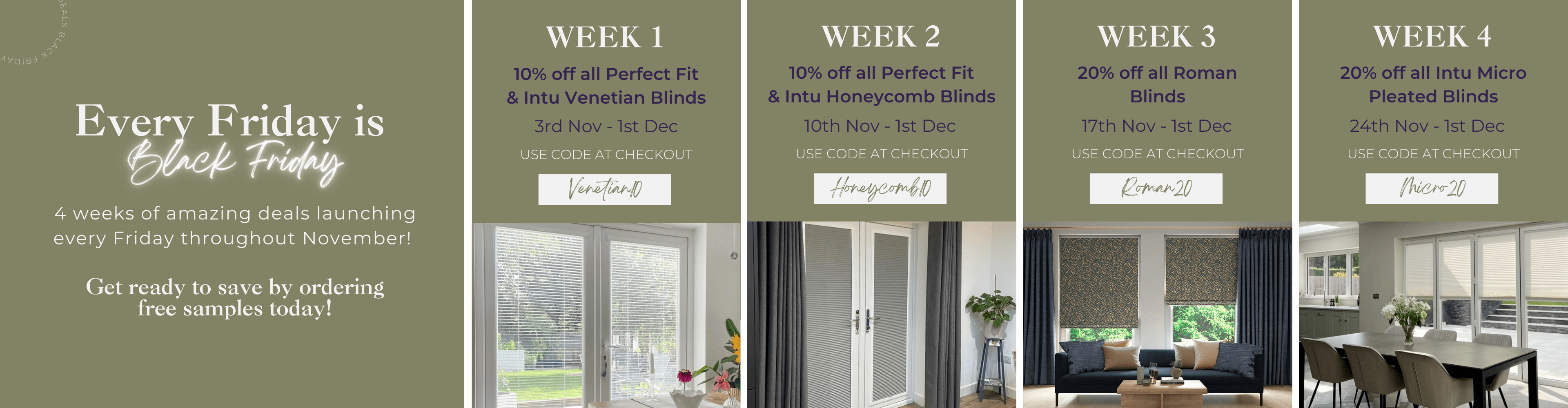 Direct Order Blinds | Buy Made to Measure Blinds in UK